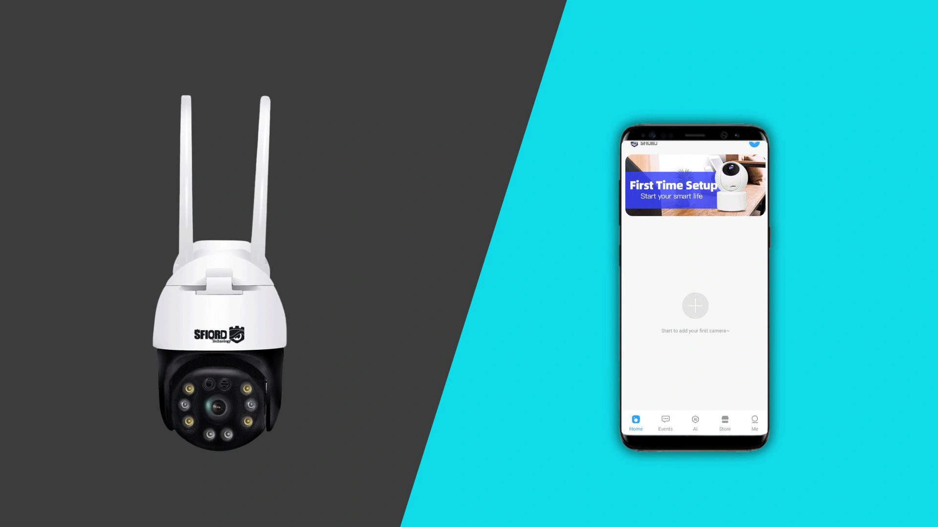 آموزش نصب دوربین اسفیورد مدل Z430